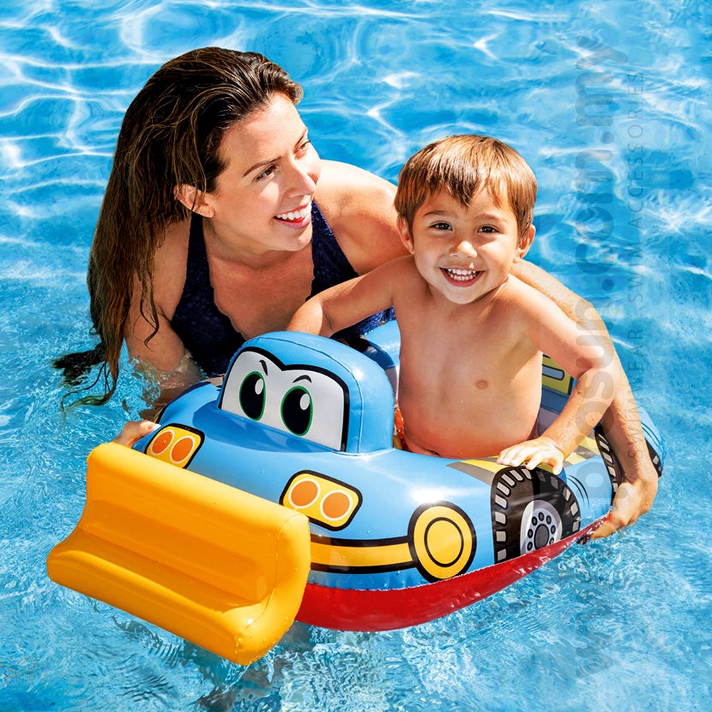 Ombak9 Intex Kiddie Float Pool Riders Inflatable Baby Swim Floats ...