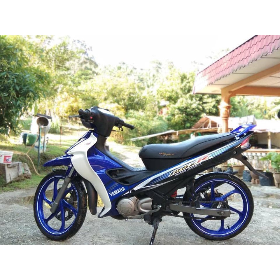 COVERSET ORIGINAL HONG LEONG YAMAHA 100% 125Z 125ZR ROBOT STRIPE ...