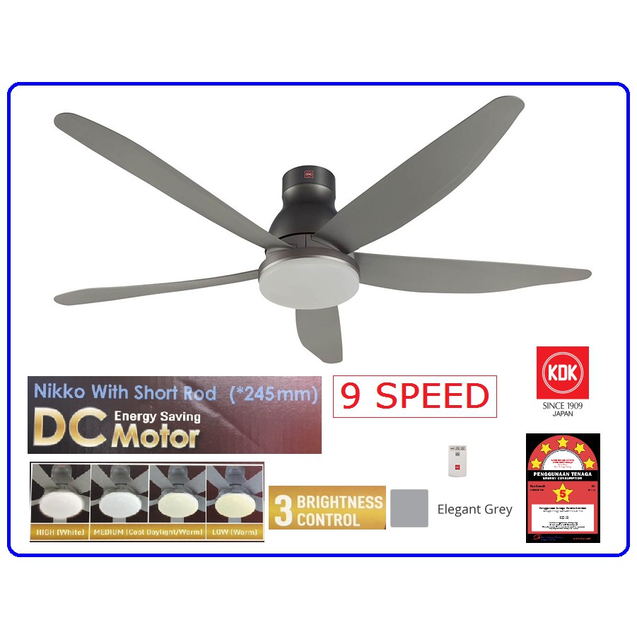Kdk Dc Motor Ceiling Fan Malaysia | Shelly Lighting
