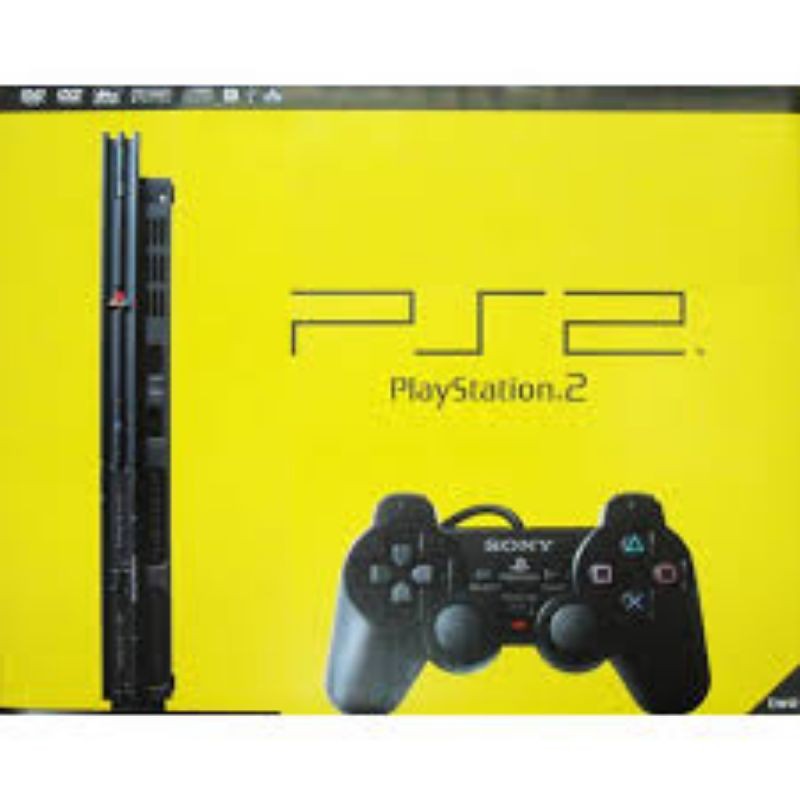 Sony ps2 console 70000 black 5 cdgame 2controller | Shopee Malaysia