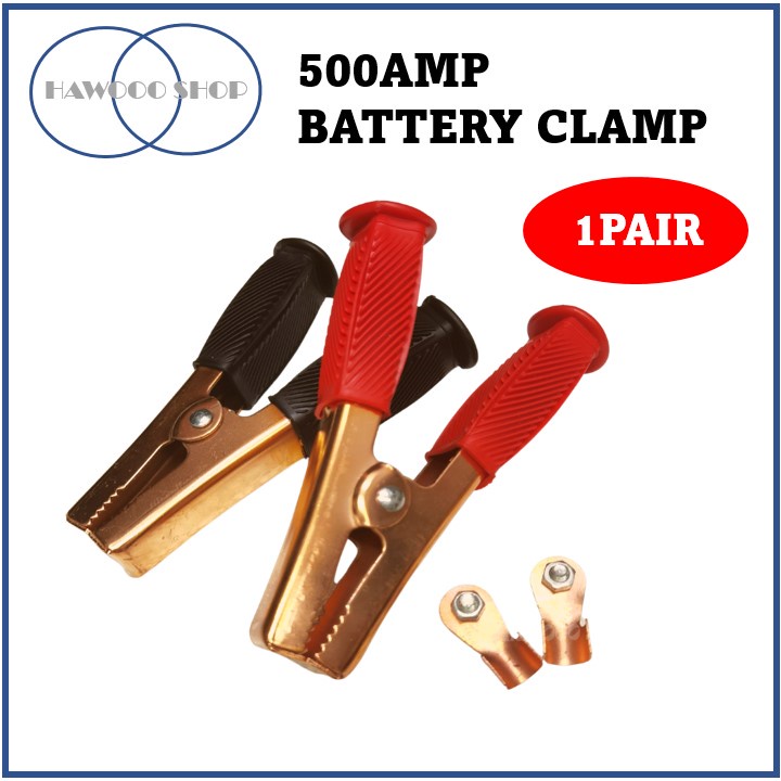 500amp Battery Clamp Car Jumper Clip Cable Booster Battery Clip