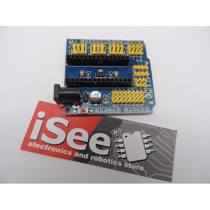 Arduino nano Shield Expansion Adapter Breakout Board IO Shield | Shopee ...
