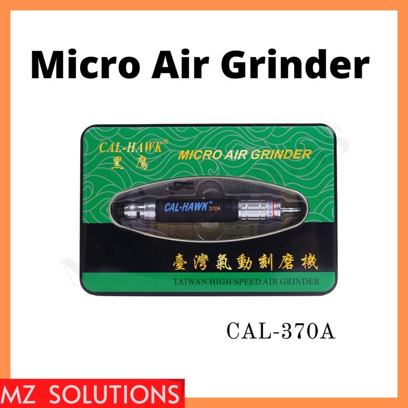 CAL-370A Micro Air Grinder | Black Cal-Hawk High Speed Air Grinder | High Torque Model | Taiwan ...