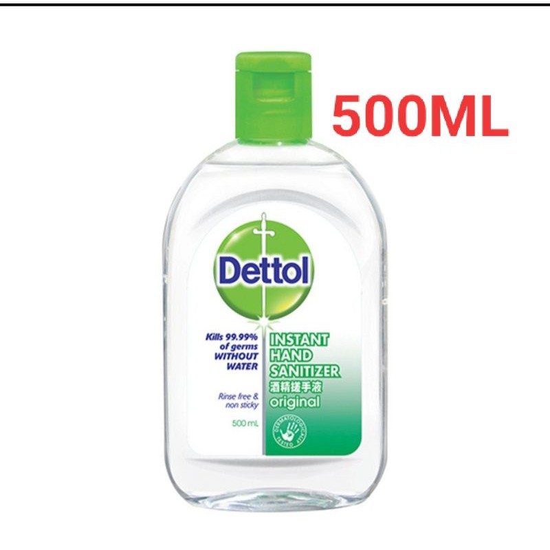 DETTOL INSTAND HAND SANITIZER 500ml | Shopee Malaysia