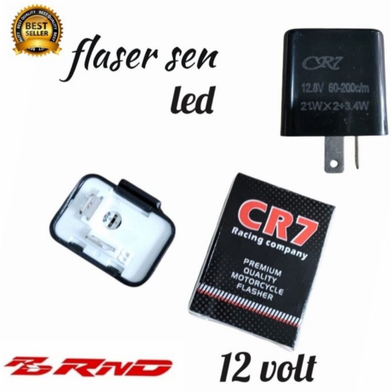 Igawa panom 12volt CR7 led flasher | Shopee Malaysia