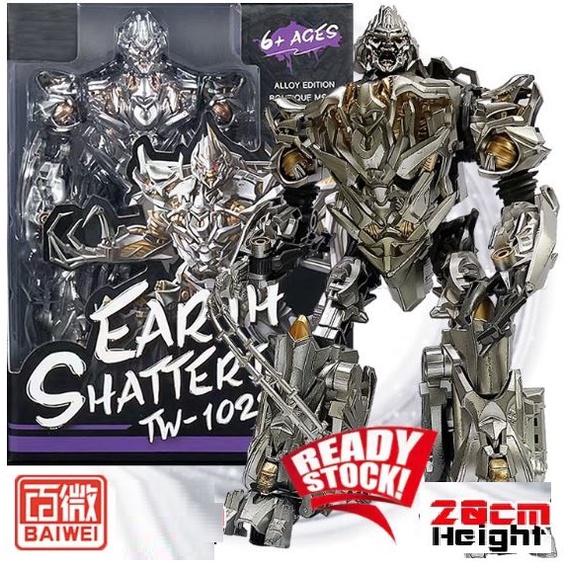 BAIWEI Transformer Toys Megatron Robot - TW1023 Earth Shattering SS54 ...
