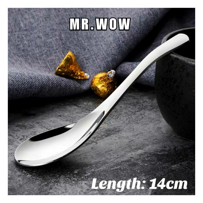 SUS 304 Stainless Steel Dining Tablespoon/ Chinese Style/Soup Spoon ...