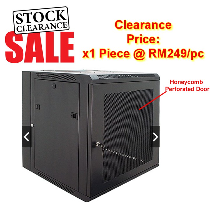 (1 Piece) NEW 24" 9U Network Server Rack Cabinet w Power Extension ...