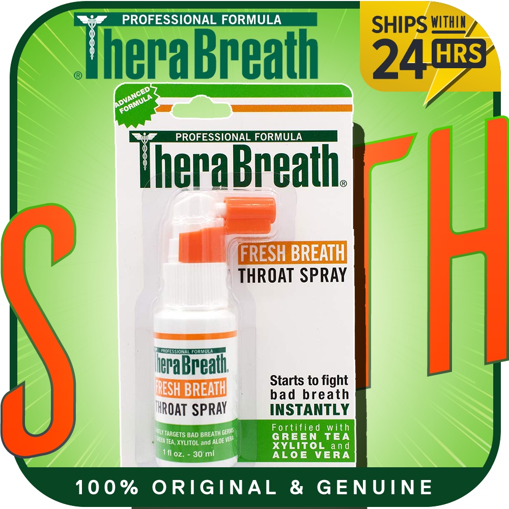 TheraBreath Throat Spray | 30ml (1oz) | Shopee Malaysia