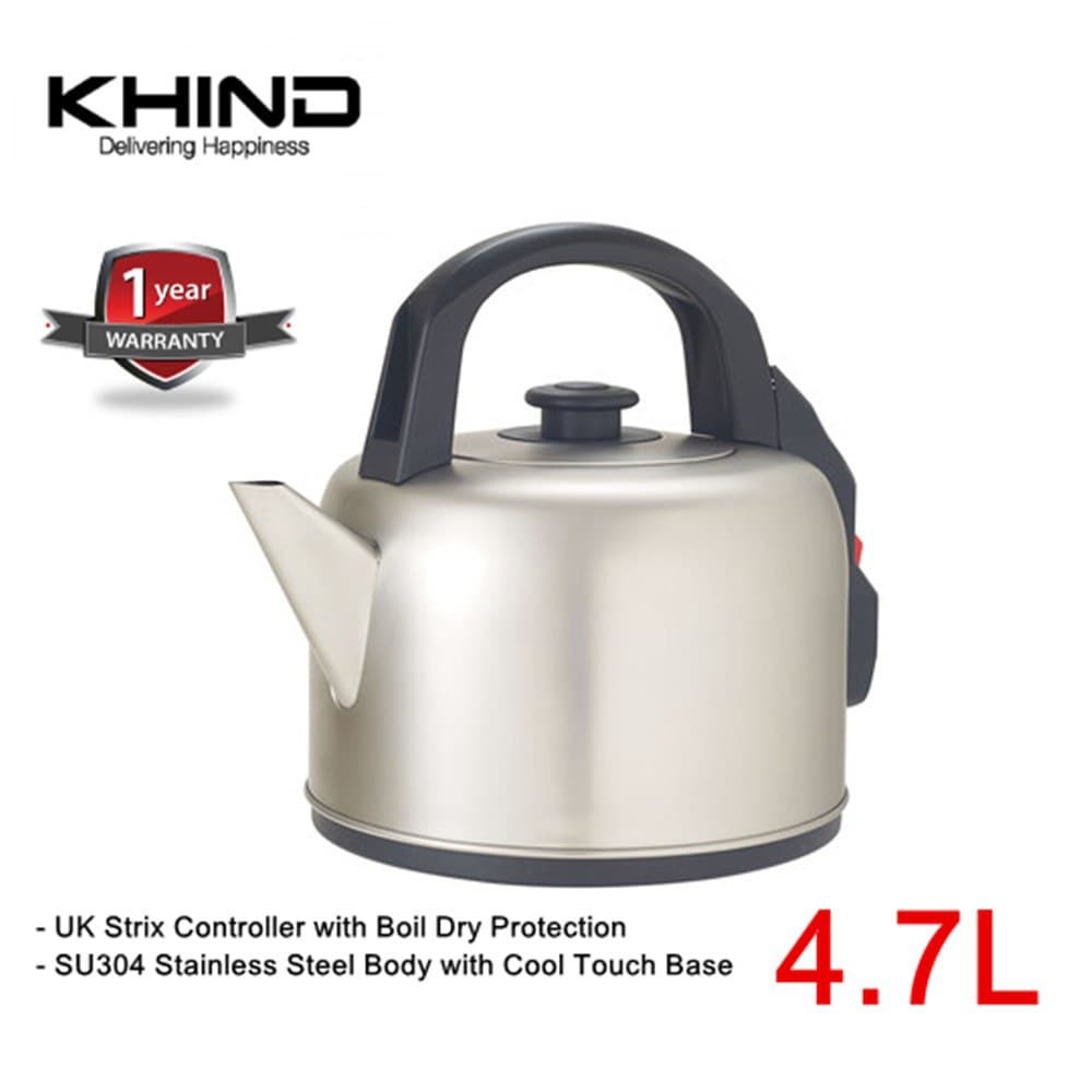 Khind EK 471 Electric Kettle 4.7L Cerek Elektrik Murah 1 Year Warranty ...