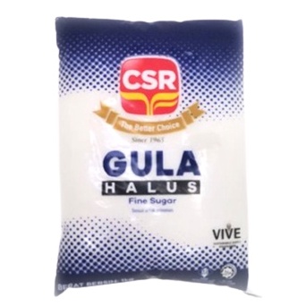 CSR Gula Perang Asli Natural Brown Sugar & Gula Halus Fine Sugar 1kg ...