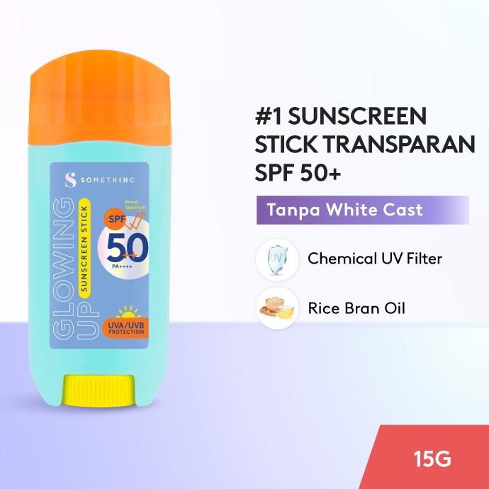 MATAHARI In kon!! Somethinc Glowing Up Sunscreen Stick SPF 50++ PA ...