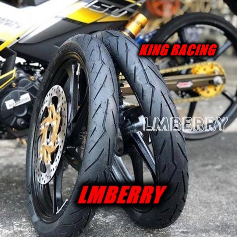 Tayar Motor TUBELESS TUBETYPE 70/90 17 80/90 17 70 80 17 Tubeless bunga ...