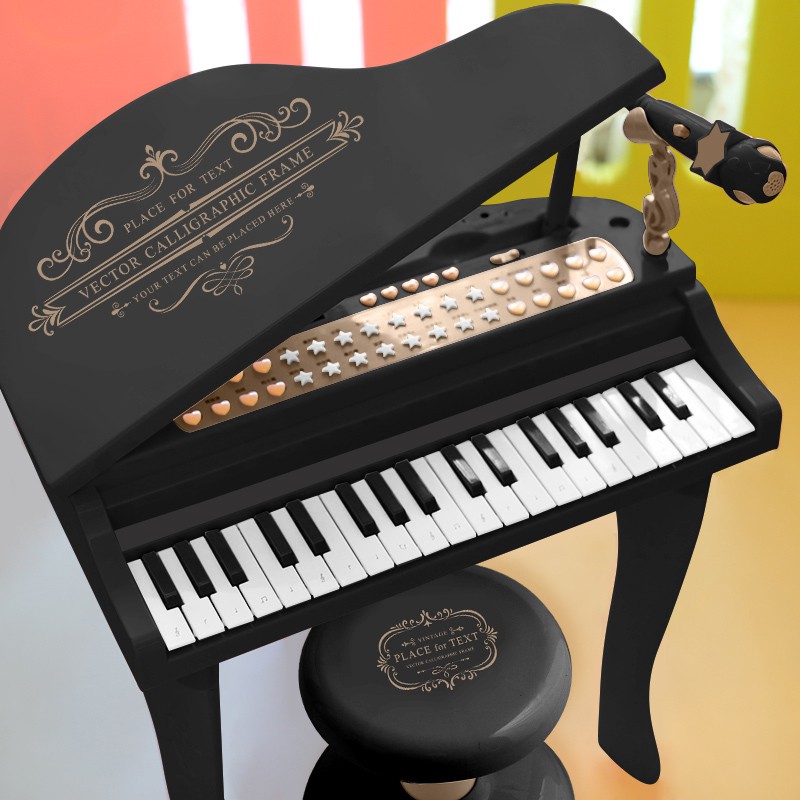 Yuegao multifunctional electronic piano small piano children's beginner ...