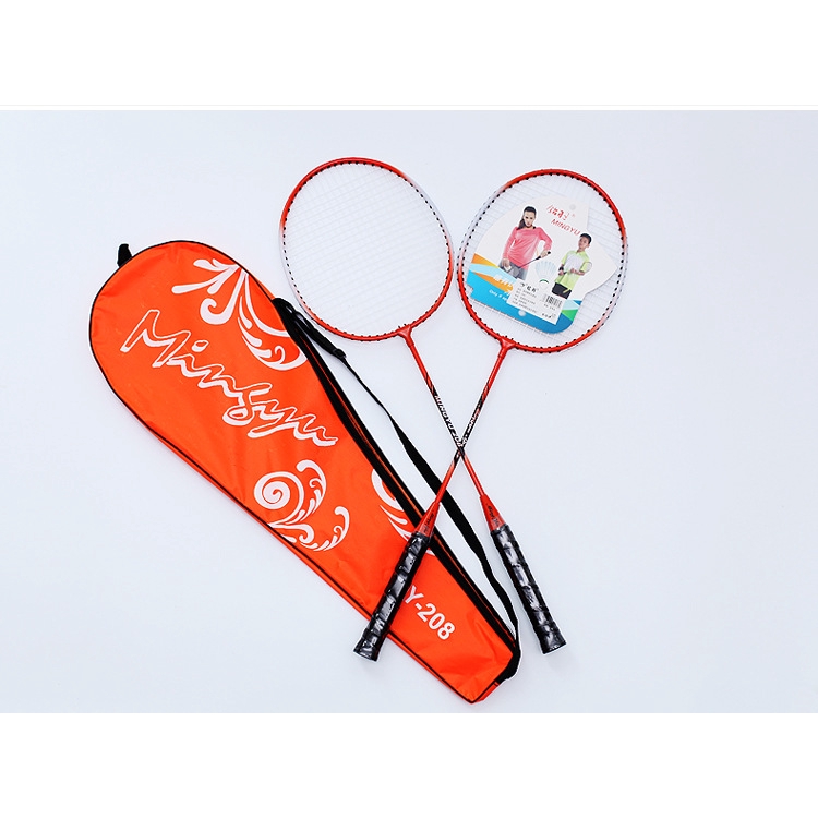 (local) 1 pair badminton Racket Set kids Professional ball sport ...