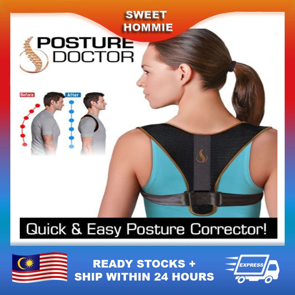 Posture Doctor Back Posture Backbone Corrector Adjustable Clavicle Back ...