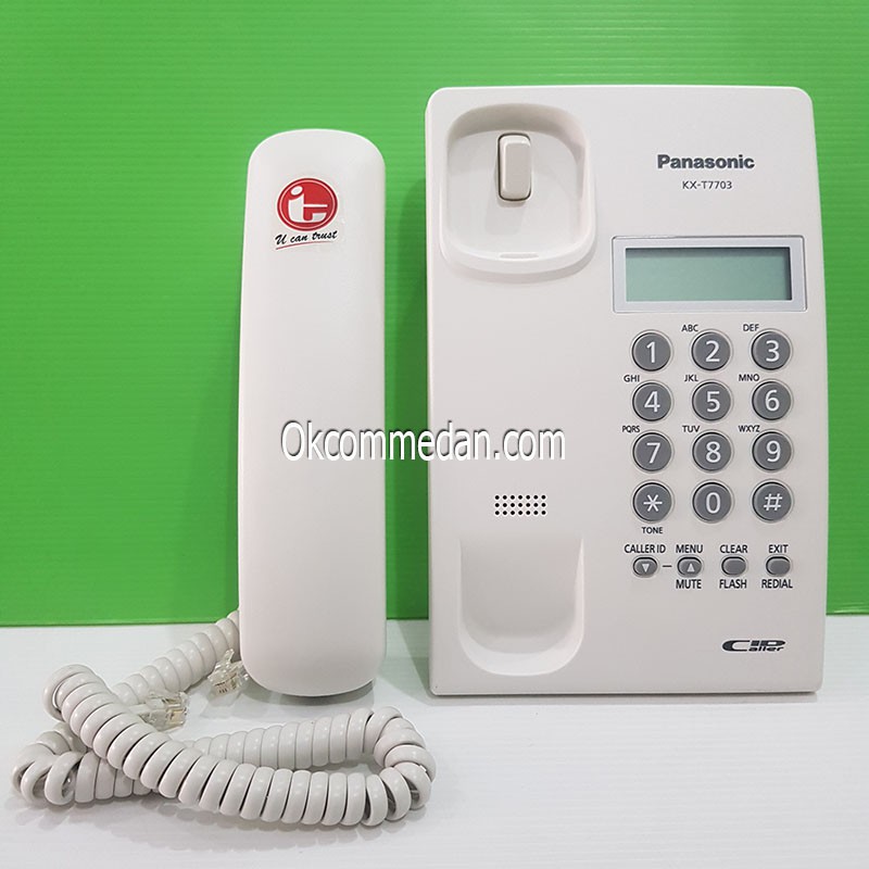 Panasonic Kx-t7703x Lcd Telephone Phone | Shopee Malaysia
