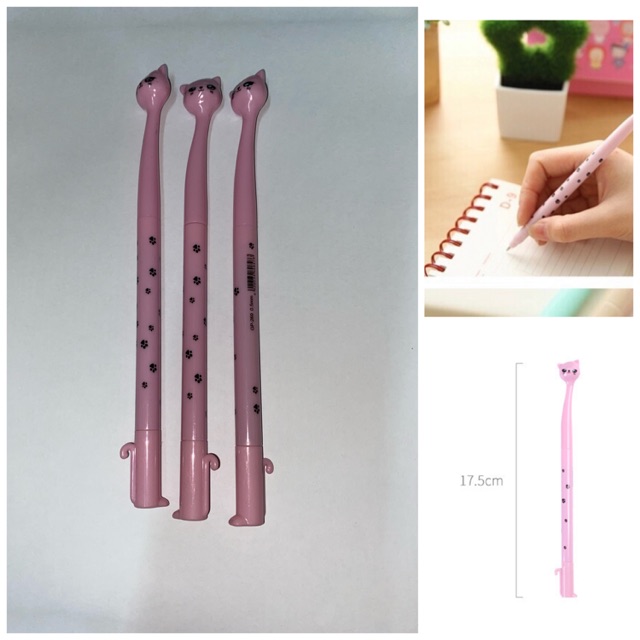 🔥Ready Stock 🔥Cute Ball pen Cat | Shopee Malaysia