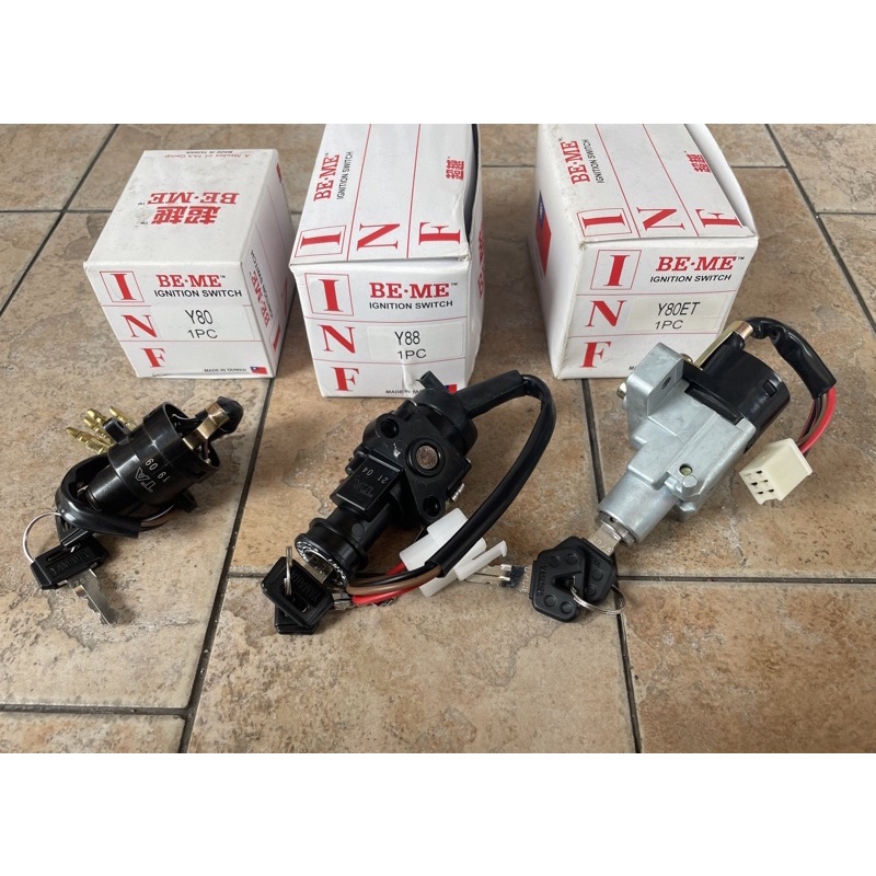 Yamaha y80 et80 y88 yamacub main switch kunci motor made in Taiwan ...