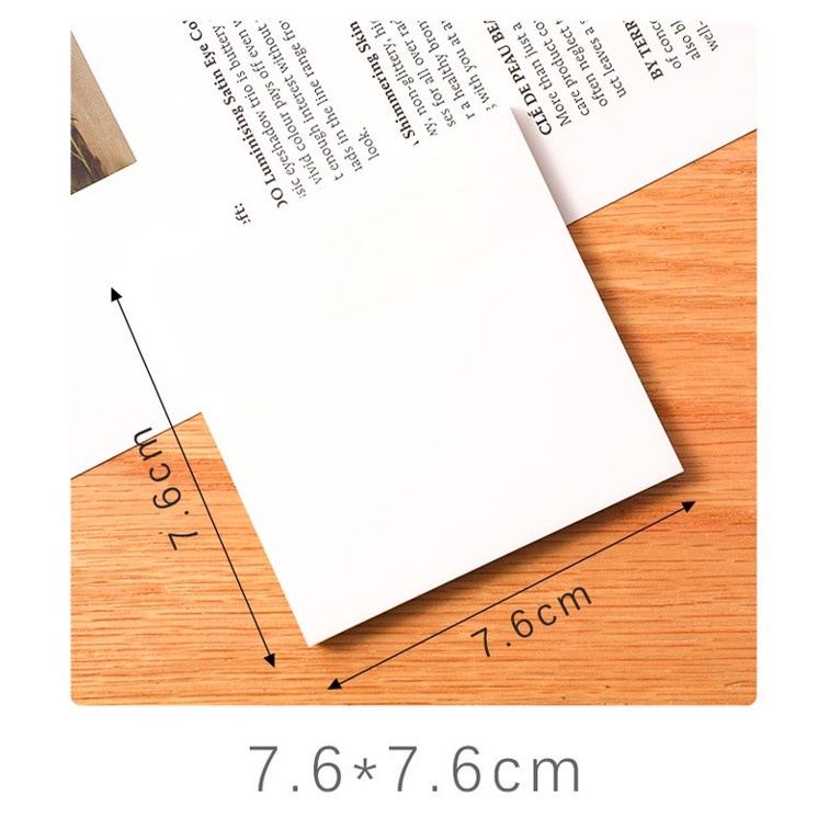 Transparent Tracing Memo Sticker Sticky Notes Pad Pelekat Memo Nota ...