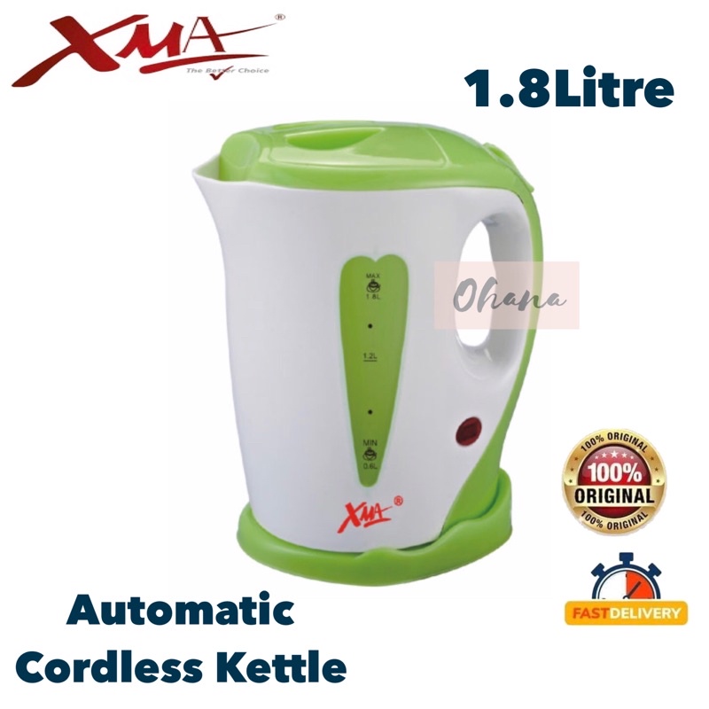 XMA 1.8L 18JK ELECTRIC JUG KETTLE/ CEREK AIR PEMASAK AIR HOT WATER XMA ...