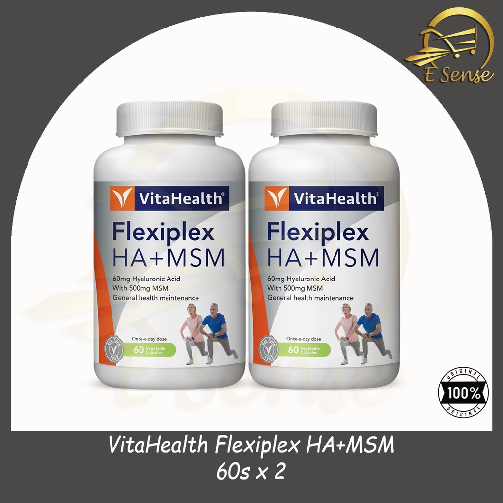 [E SENSE] VitaHealth Flexiplex HA + MSM 60s x 2/30s | Shopee Malaysia