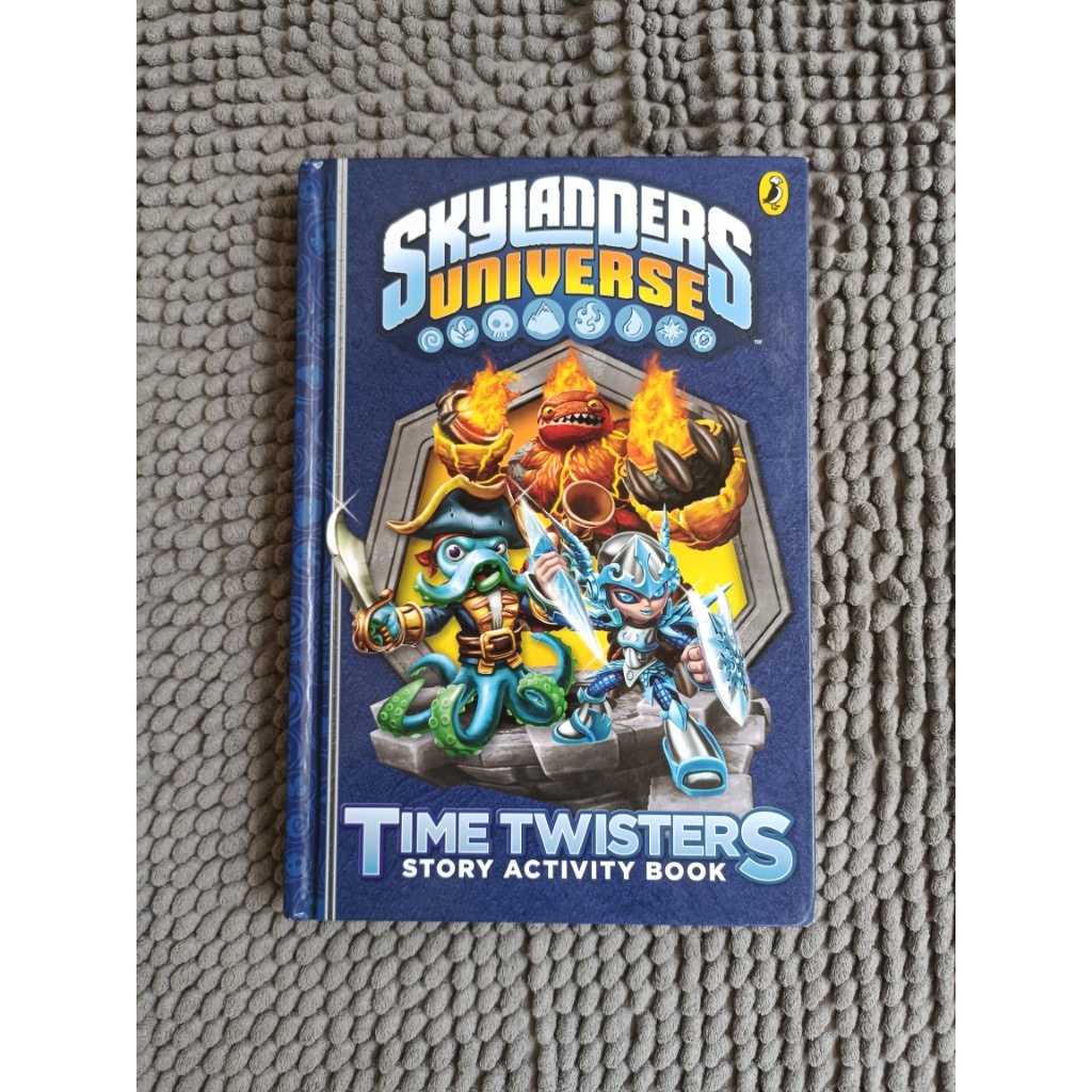 Skylanders Universe Time Twisters Story Activity Book | Shopee Malaysia