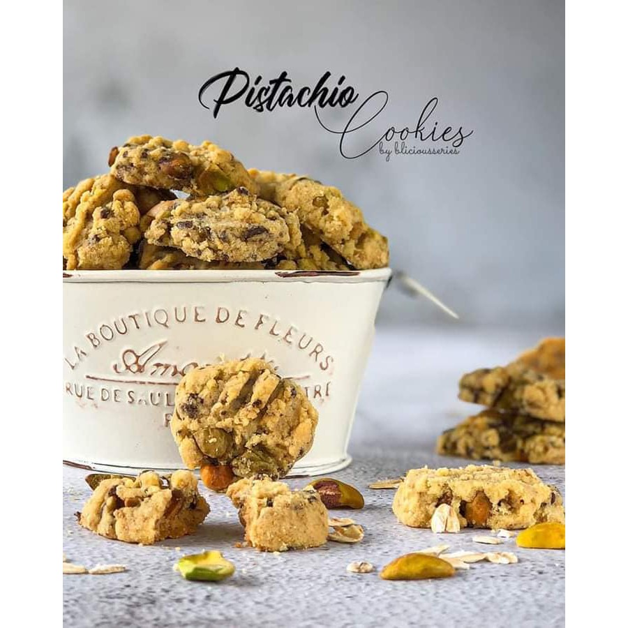 READY STOCK Pistachio Cookies Oreo Oreeyo Kuih Biskut Raya Sedap Pure ...