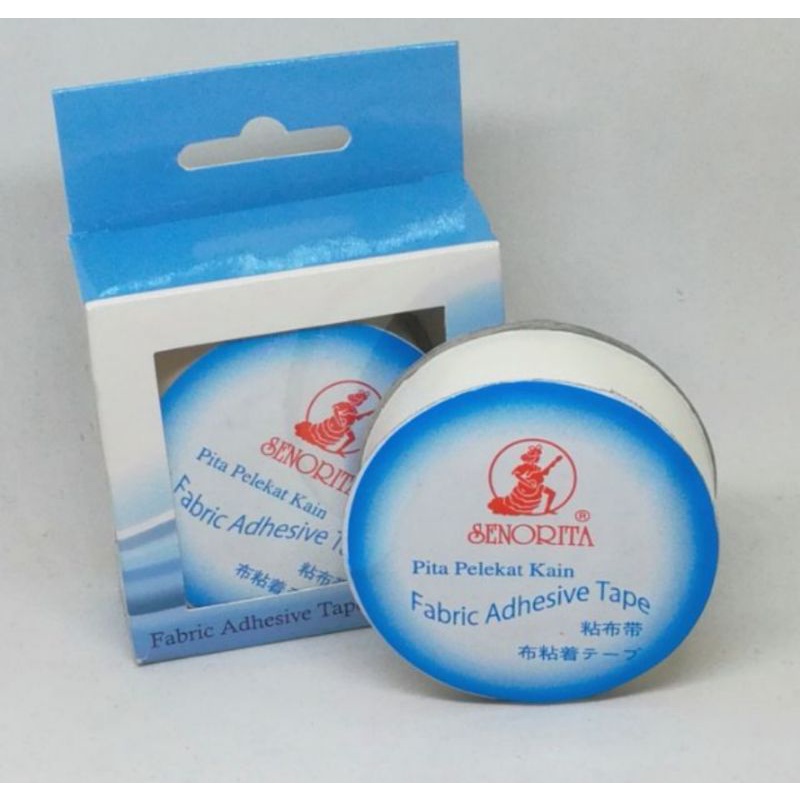 1Meter LENCANA SEKOLAH Pita Pelekat Kain FABRIC ADHESIVE TAPE DOUBLE ...