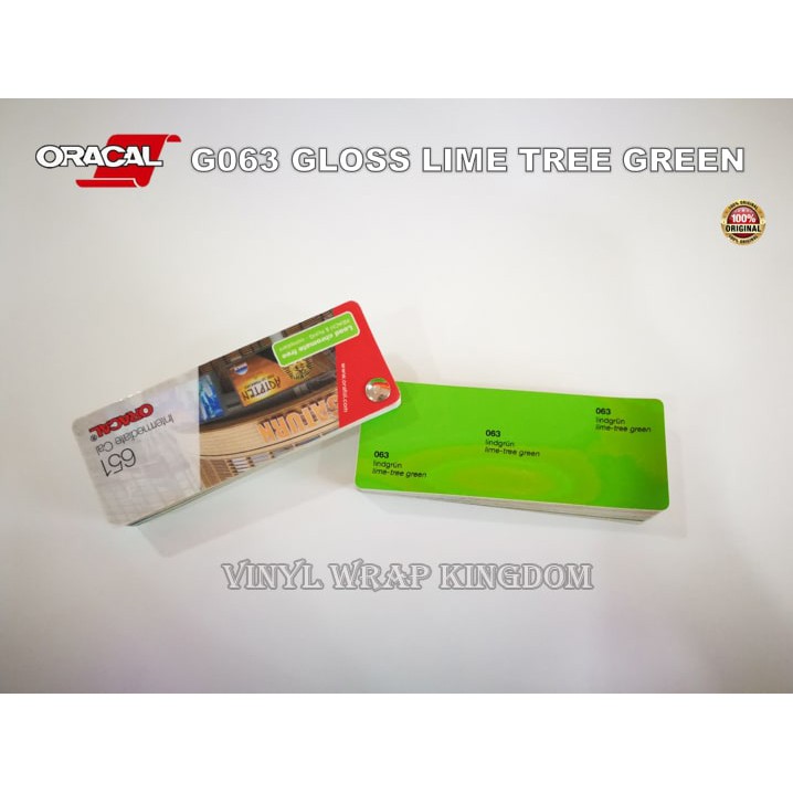 Oracal 651 Gloss / Matte Green Series Car Wrap Vinyl Films Advertising ...