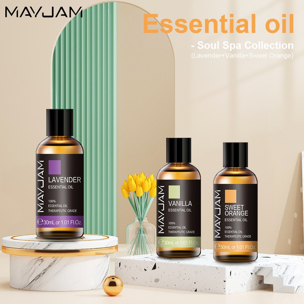 MAYJAM Gift Set Essential Oils Lavender Extract 30ml Essential Oil For ...