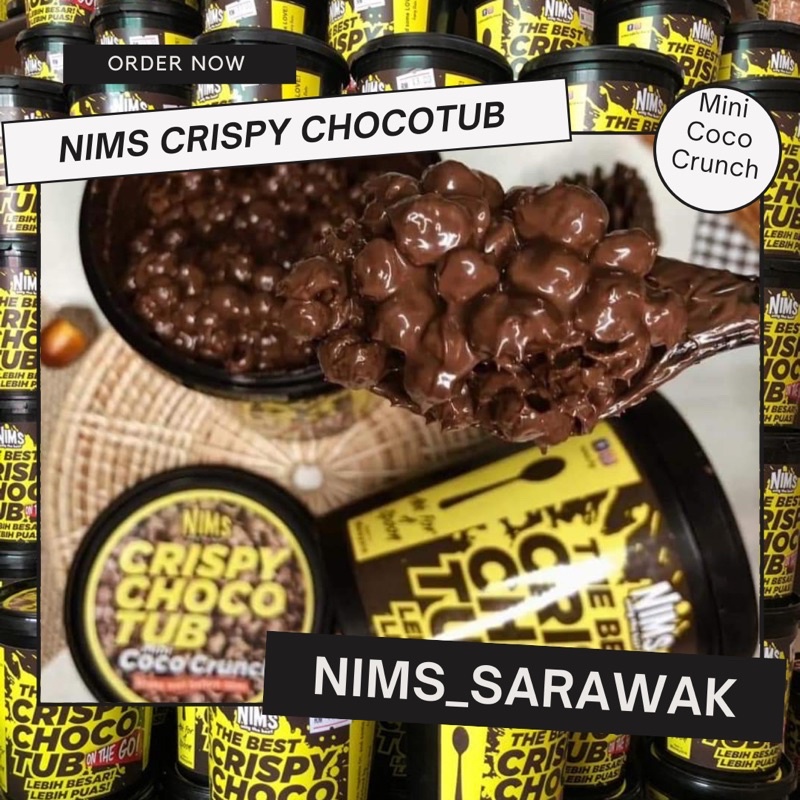 🍫 Nims Crispy Chocotub ( Mini Coco Crunch) Kuching Ready Stock | Shopee ...