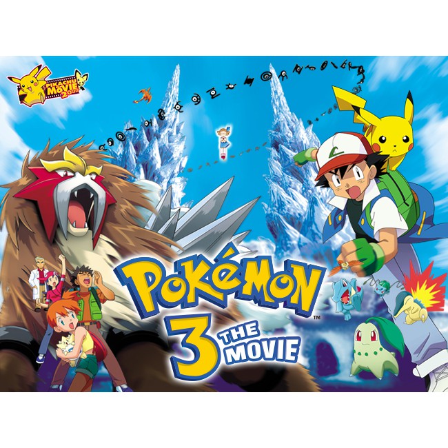 Pokemon 3 the Movie: Spell of The Unown 【Entei The Movie】- Anime ...