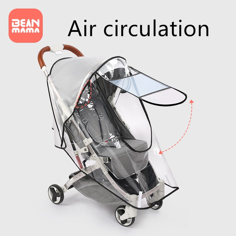 Stroller Rain Cover Universal, Baby Travel Wear Shield, Windproof ...