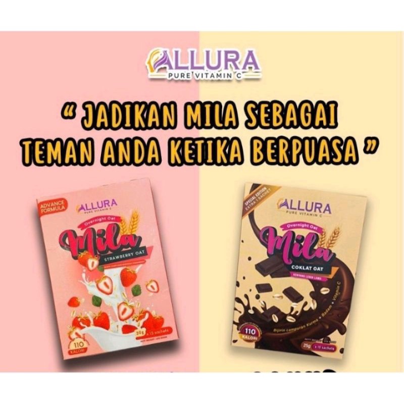 MILA OAT/SLYM COKLAT DAN STRAWBERI 💯 ORIGINAL | Shopee Malaysia