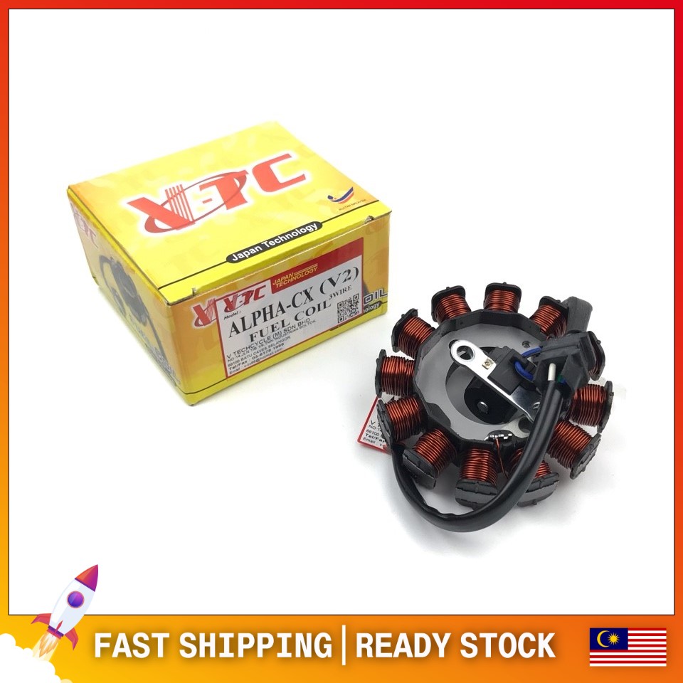 HONDA WAVE CX-110 WAVE ALPHA WAVE110 CX ALPHA (V2) FUEL COIL MAGNET ...