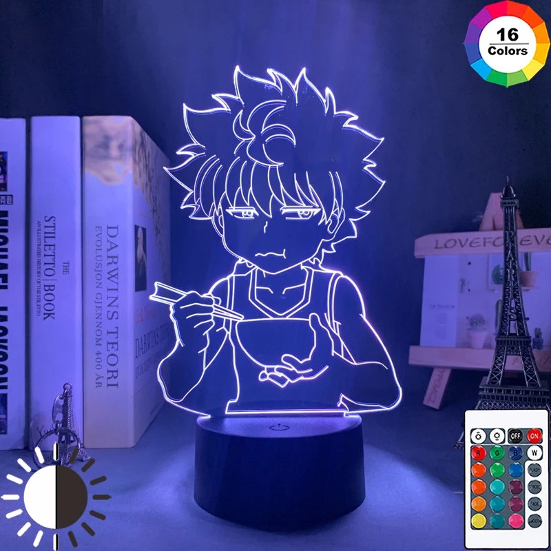 Hunter X Hunter Killua Led Light for Kids Bedroom Decor Hxh Led Night ...