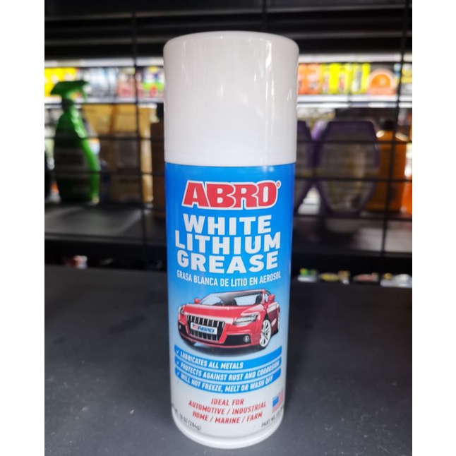 🇺🇸 ABRO White Lithium Grease - 284g | Shopee Malaysia