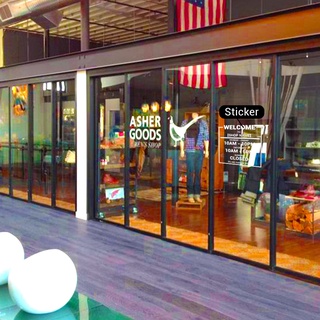 【Pre-Order】 Business Hours Working Hour Cut Out Sticker Operation Hour ...