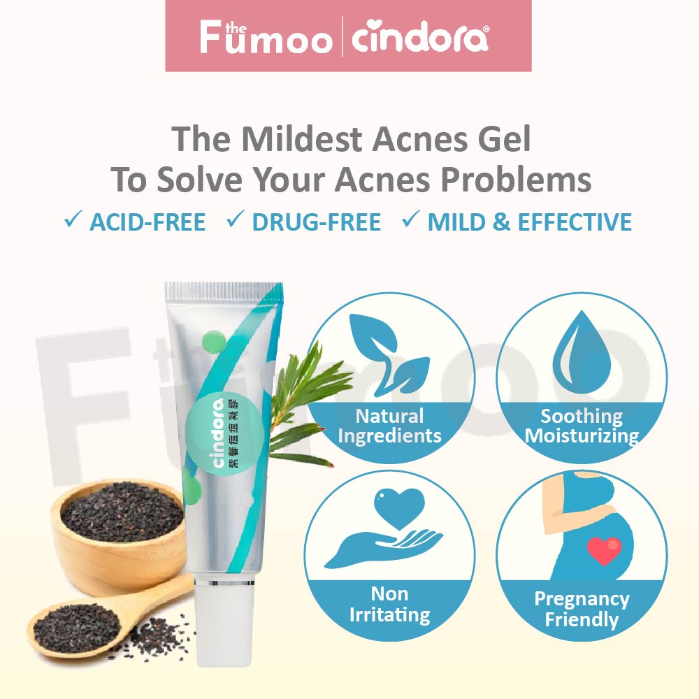 Cindora Sesame Acnes Gel 10g | Safe for Pregnant & Nursing mum | Acid-Free, Drug-Free | Shopee ...