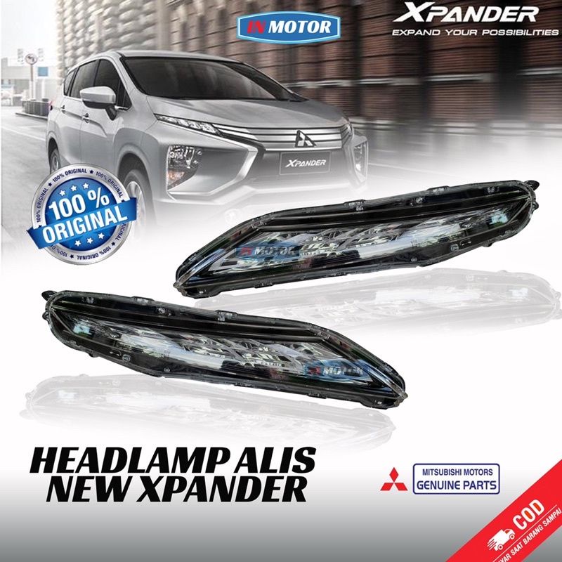 Xpander cross DRL headlights Xpander headlights / Xpander head lamps ...