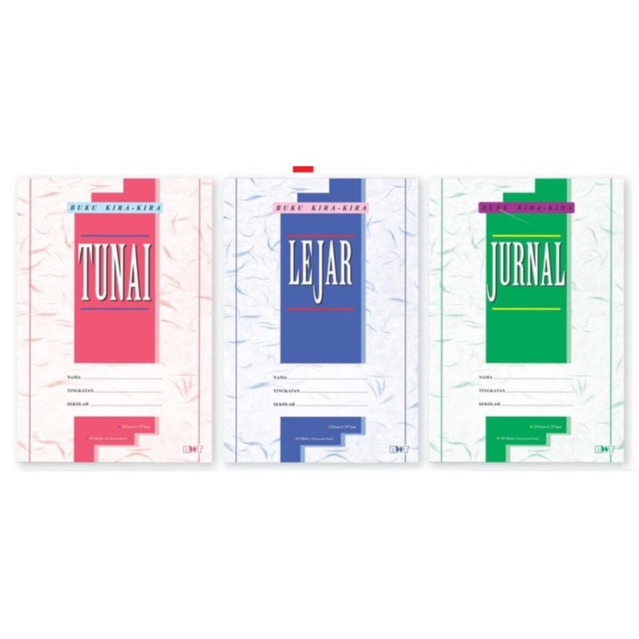 BUKU KIRA-KIRA A4 TUNAI , LEJAR , JURNAL RWT 18'S 70GSM | Shopee Malaysia