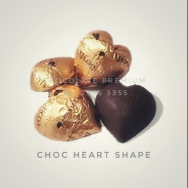 BERYL'S CHOCOLATE HEART SHAPE 1KG | Shopee Malaysia