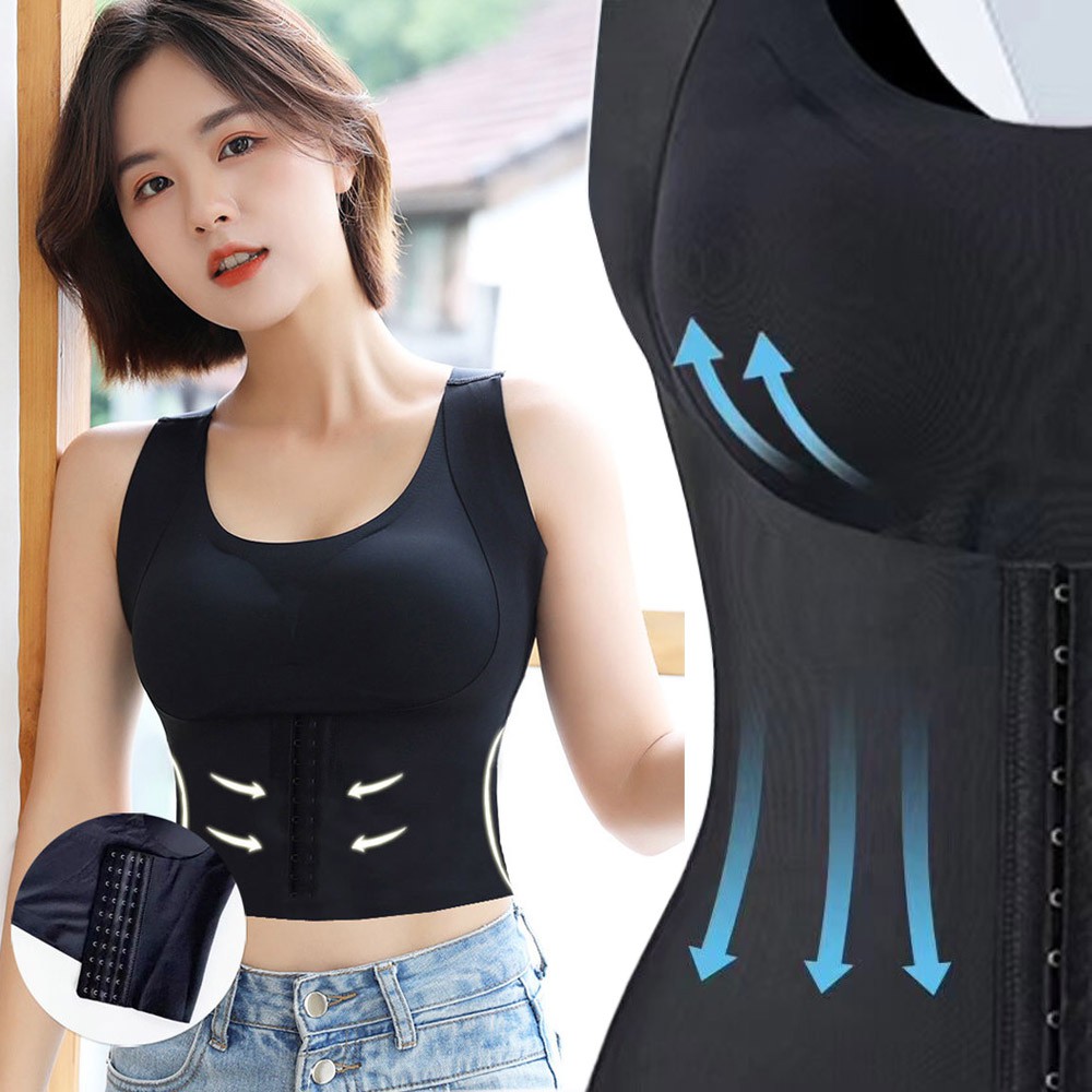 Four-in-one invisible corset back correction waist sculpting and ...