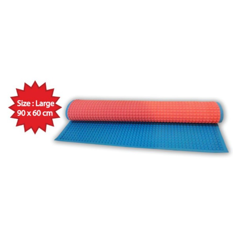 Master Baby Plain Air Filled Rubber Cot Sheet Changing Mat Alas Getah ...
