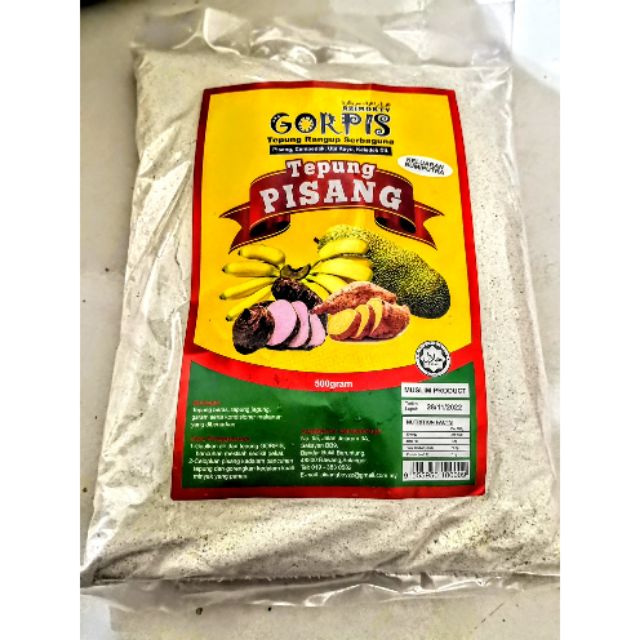 Gorpis Tepung Goreng Pisang/Cempedak/ubi 500G | Shopee Malaysia