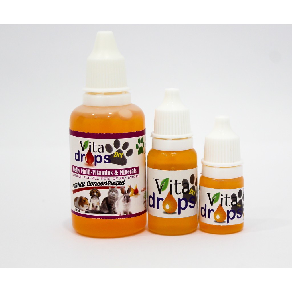 Vita Drops - Vitamins & Enzyme for Pet (5ml/10ml/30ml) | Shopee Malaysia