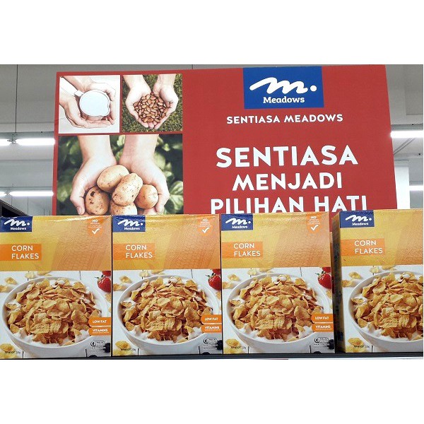 Meadows Corn Flakes Cereal 250g | Shopee Malaysia