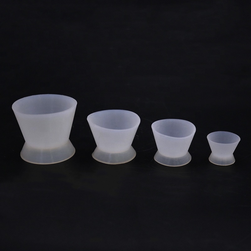 Self-solidifying Cups Dental Lab Silicone Mixing Cup Dentist Dental ...