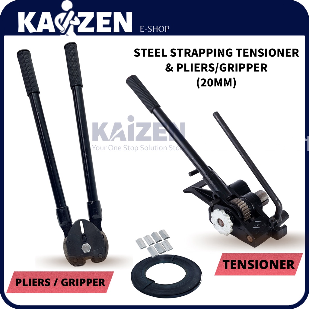 20mm Metal Strapping Pliers & Tensioner Set, Strapping Packing Tools ...